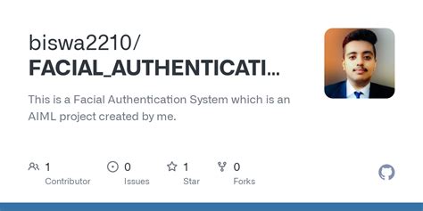 Github Biswa2210facialauthenticationsystem This Is A Facial