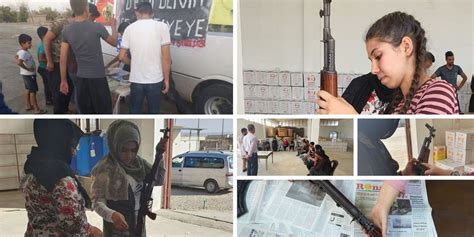 Youth Educate Themselves In The Revolutionary Peoples War Line In Derik Rojava R