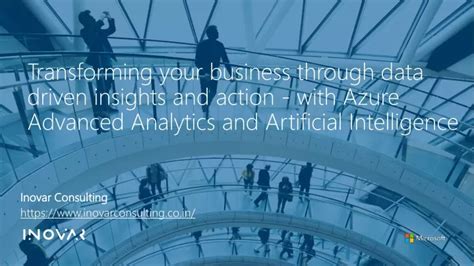 Ppt Transforming Your Business Through Data Driven Insights And