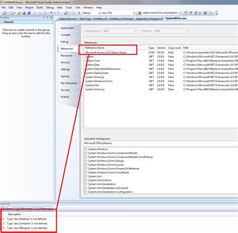 Solved How To Open A Database In Dao Via Vbnet To Grab All Table Query Form Report And