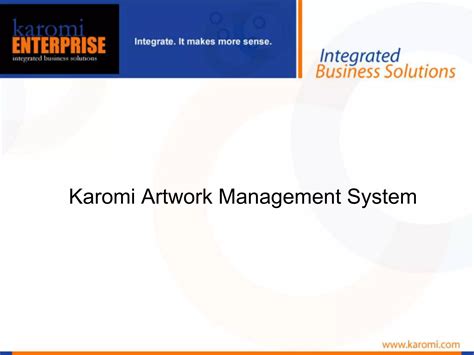 Karomi Artwork Managment Pdf
