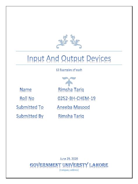 input and output devices pdf input output office equipment