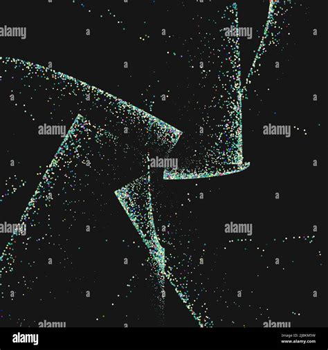 Noise Gradient Swirl Algorithm Example Implementation Illustration