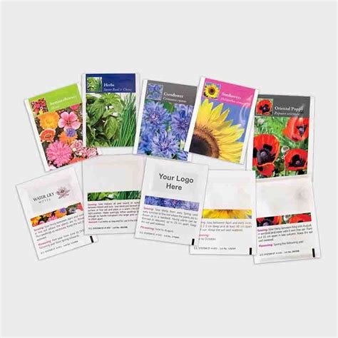 Personalized Seed Packets My Sunshine Sunflower Seed Packet Favours