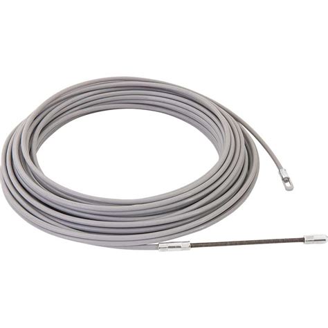 Sonda Pasacable 15 Metros Recubrimiento Termoplastico Resistencia 100kg