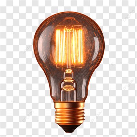Vintage Filament Light Bulb With Warm Glow Filament Bulb Edison