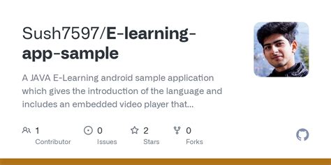 GitHub Sush E Learning App Sample A JAVA E Learning Android Sample Application Which