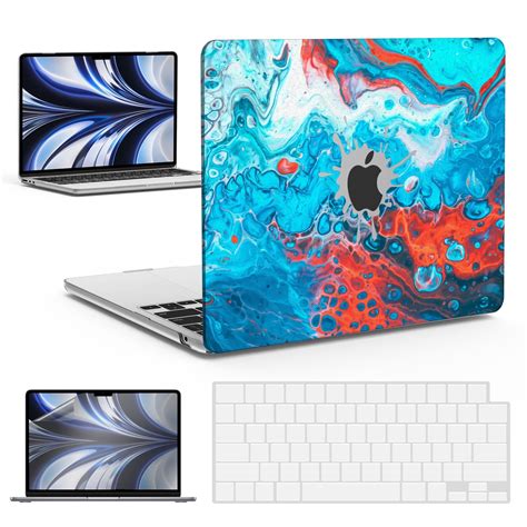 Ibenzer Compatible With 2025 2024 2023 2022 Macbook Air 13 Inch Case M4