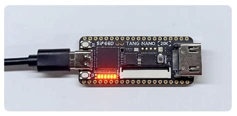 Sipeed Tang Nano 20k บอร์ดพัฒนา Fpga สามารถจำลองแกน Risc V รัน Linux