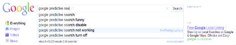 Google S Predictive Search Functionality Download Scientific Diagram