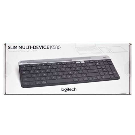 Logitech K580 Slim Multi Device Wireless Keyboard Graphite 920