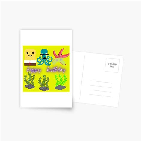 Spongebob Task Force Postcard By Fei1111