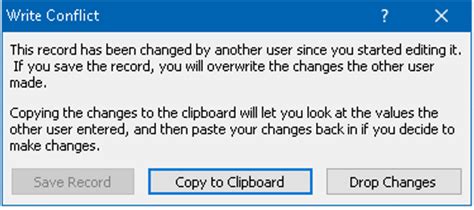 Write Conflict Errors