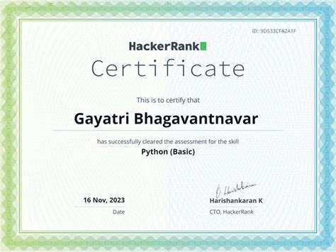 🚀 🚀 Thrilled To Announce Completed The Hackerrank Basic Python