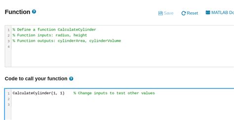 Solved Function Definition Calculate Area And Volume Of A Chegg