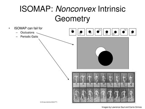 Ppt Problems With Isomap Lle And Other Nonlinear Dimensionality
