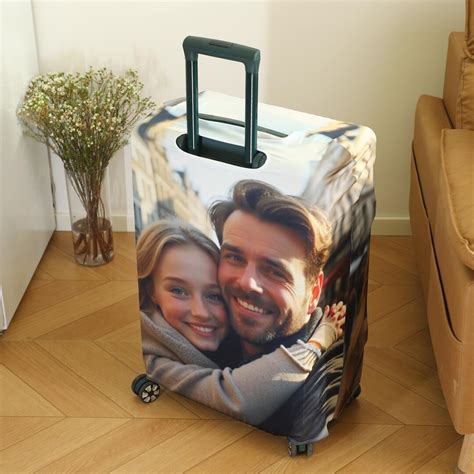 Custom Suitcase Coverpersonalized Picture Luggage Coverluggage Cover