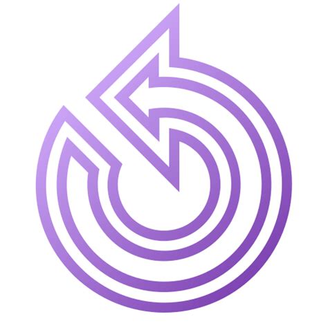 Counterclockwise Arrow Generic Gradient Icon