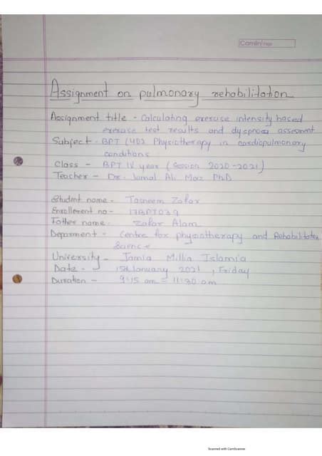 tasneem zafar 17 bpt039 exercise intensity pdf