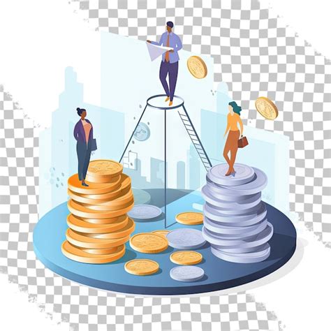 Premium Psd Income Inequality Abstract Concept Vector Illustration
