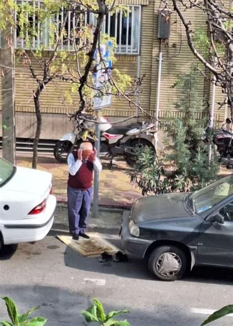 تصویری از یک پدر ایرانی در گوشه خیابان که پربازدید شد بهداشت نیوز