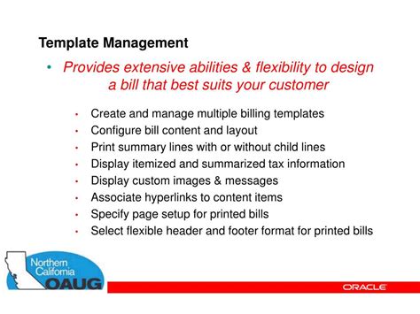 Ppt Tailoring Your Invoices With Oracles Bill Presentment Architecture March 7 2005