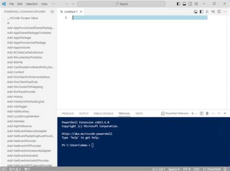 Comment créer un script PowerShell avec Visual Studio Code