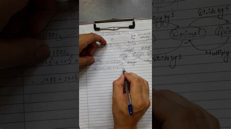 how to convert binary into quinary number conversion of binary to