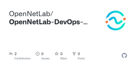 GitHub OpenNetLab OpenNetLab DevOps Doc