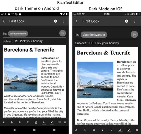 New Features In Telerik Richtexteditor For Xamarinforms