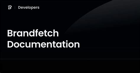 Brand Api Brandfetch