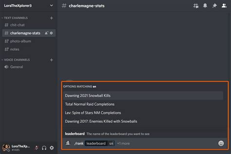 Leaderboards The Rank Command Charlemagne