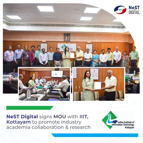 Nest Digital On Linkedin Nestdigital Mou Iiit
