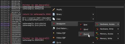 structured exception handler seh example in 32 bit mhk s blog