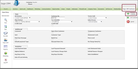 Promote Customers From Sage Crm To Sage 100 Erp Sage Crm Tips Tricks And Components