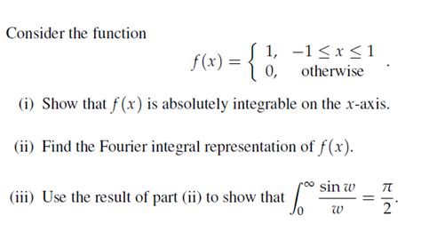 solved consider the functionf x {1 1≤x≤10 otherwise i