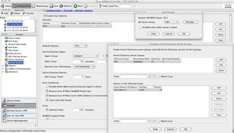 ASA IDFW Identity Firewall Step By Step Configuration Cisco Community