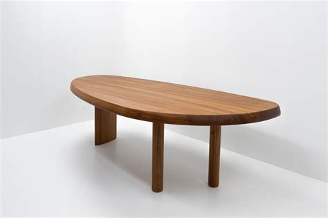 Modernist Design Free Form Dining Table By Charlotte Perriand Cassina