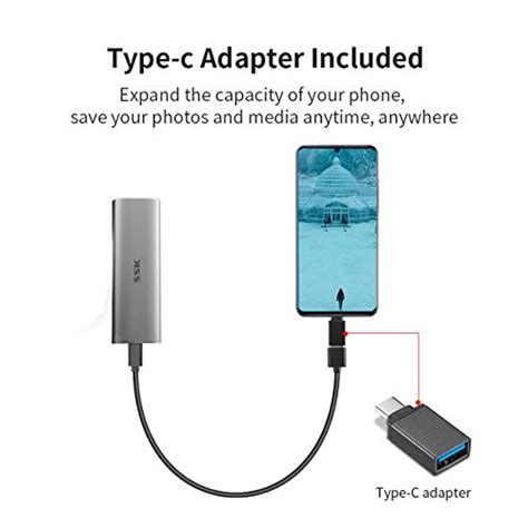 Ssk Tb Portable External Ssd Usb Gen Gbps Ultra Speed External Solid State Drive Usb C