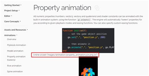 broken image markup on manuals animations property animation