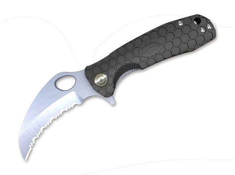 Honey Badger Claw Small Black Serrated Knife - Sapsan Sklep 🇵🇱