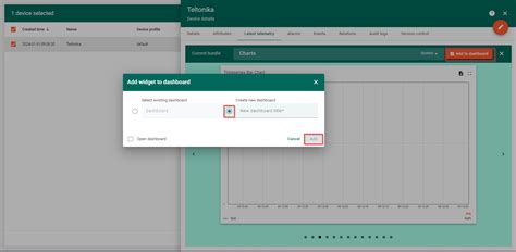 Monitoring With ThingsBoard IoT Platform Teltonika Networks Wiki
