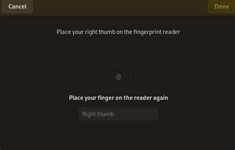 Responded Fingerprint Reader Fails To Scan My Fingerprints Linux