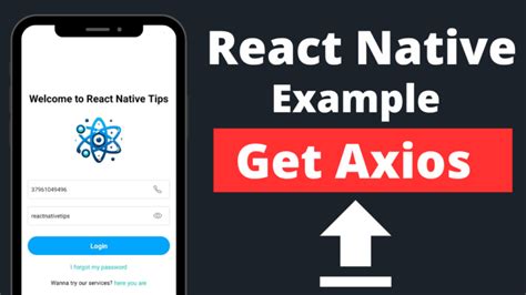 React Native Axios Get Example Reactnativetips
