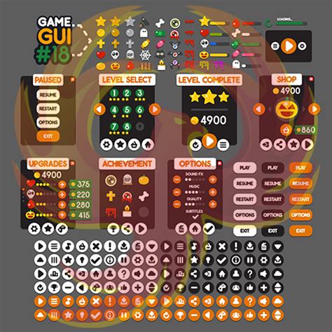 Simple Game UI Construct Shop Simple Game UI Construct Shop