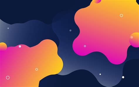 Premium Vector Beautiful Abstract Blob Background