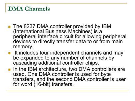 Direct Memory Access Ppt Pptx Computer Peripherals Computing
