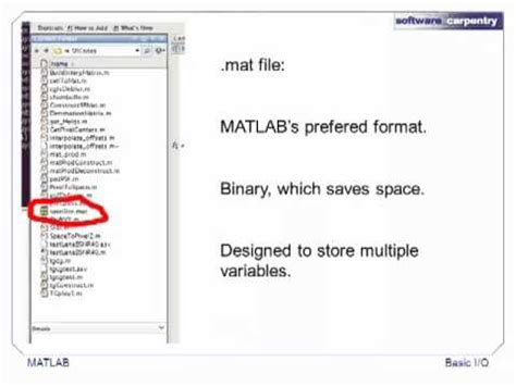 MATLAB Episode Basic I O YouTube