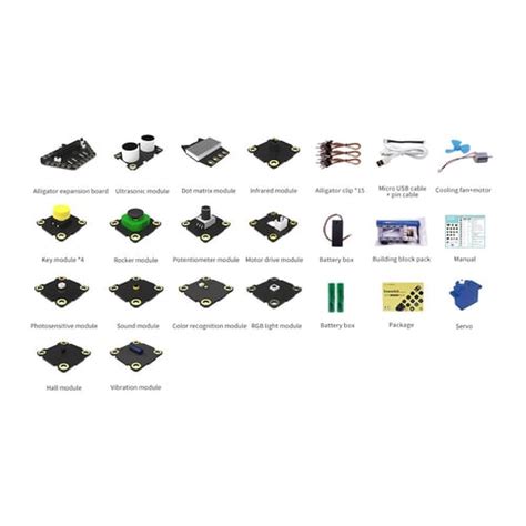 Microbit Sensor Starter Kit Microbit Development Expansion Board