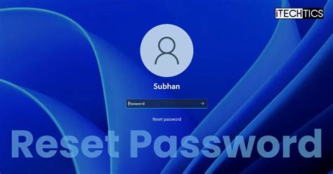 how to reset forgotten windows 11 local account password without software